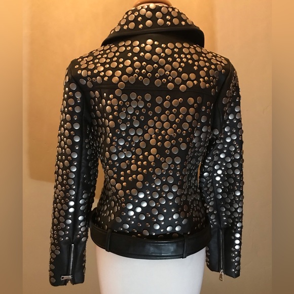 Belle Vere | Jackets & Coats | Belle Vere Moto Motorcycle Biker Black ...